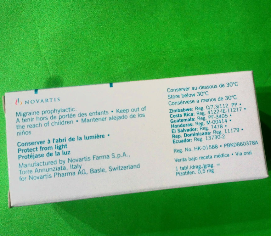 Buy low cost Pizotifen Sandomigran | UsPharmz